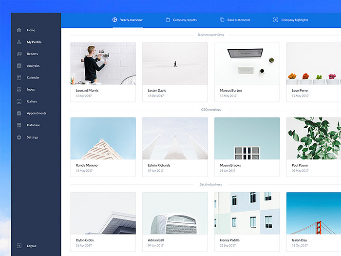 UI Design Blog by Pierluigi Giglio on Dribbble