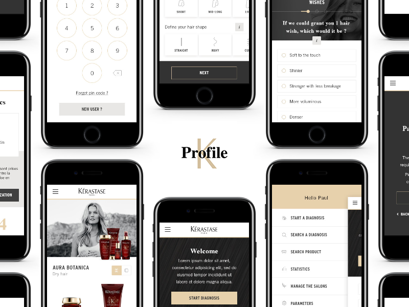 K Profile - App by Maxime Siméon on Dribbble