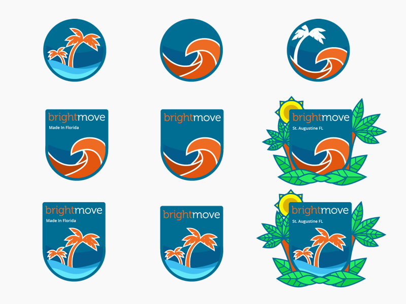Brightmove Florida Badges by Hammock Creative on Dribbble