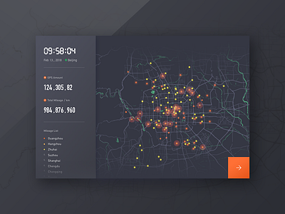 Map Data by Ananason for New Beee on Dribbble
