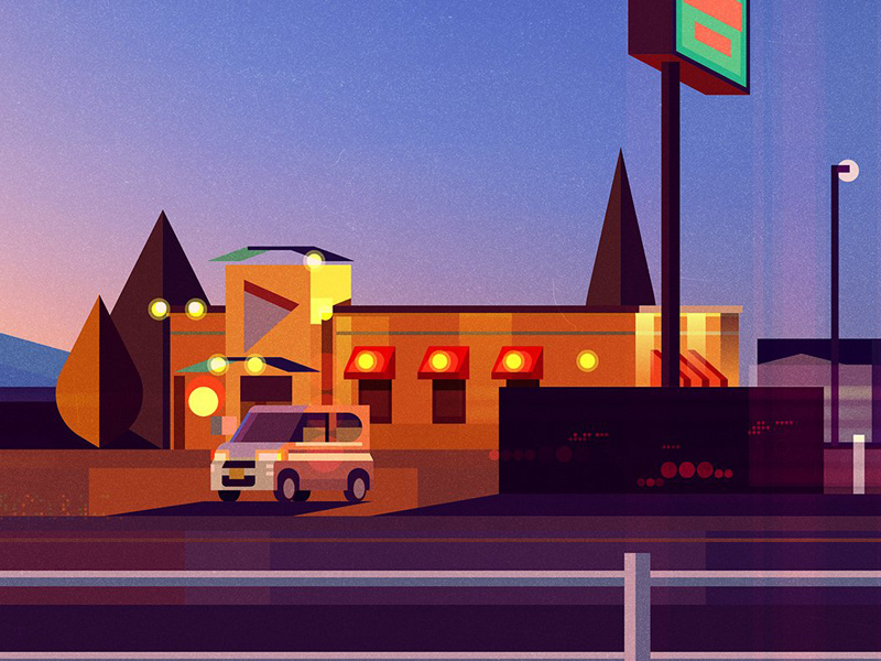 Pizza Place by Folio Illustration Agency on Dribbble