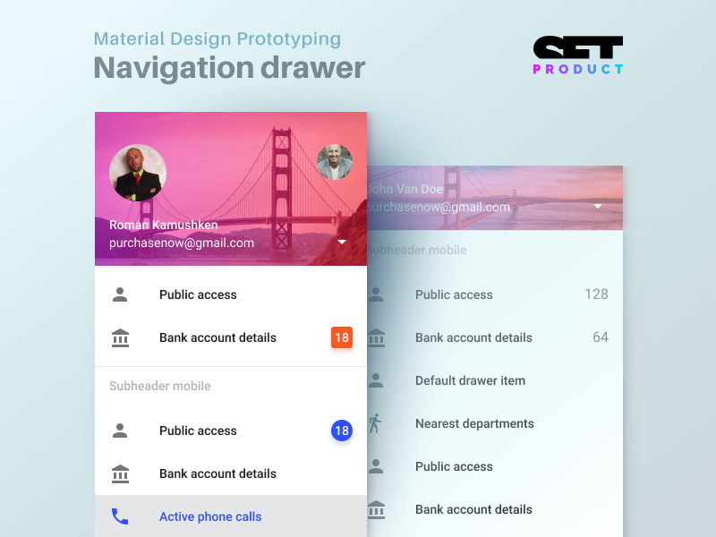 Material Design Prototyping by Roman Kamushken on Dribbble