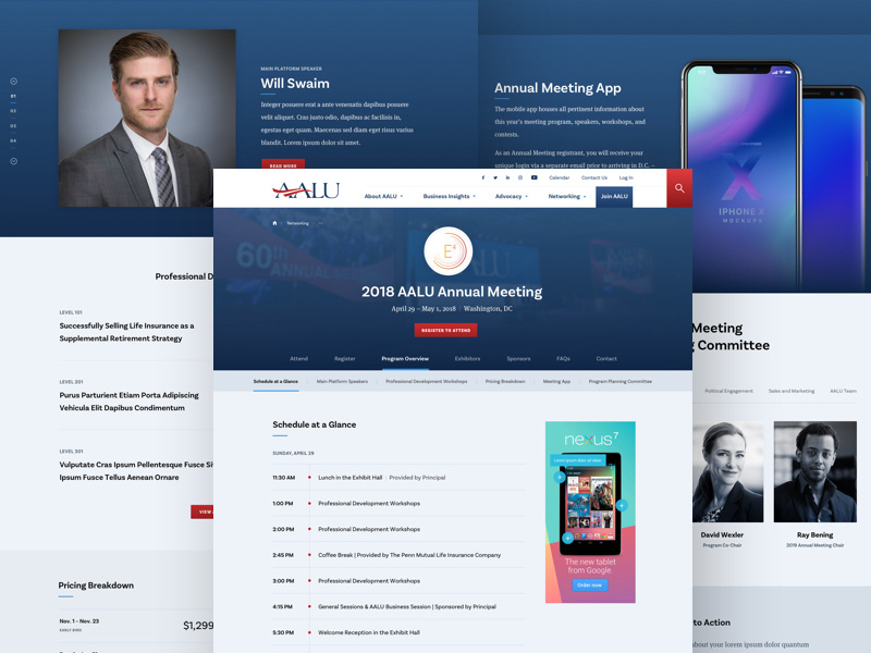 AALU Event by 🔊 Randall Parrish 🔊 for WDG on Dribbble
