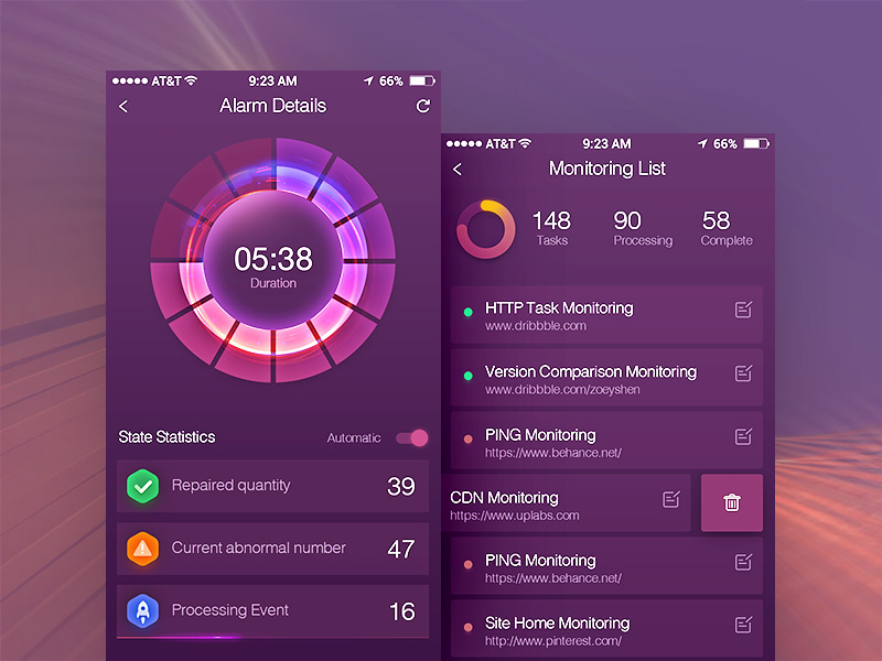 APP UI Design by Zoeyshen for RaDesign on Dribbble