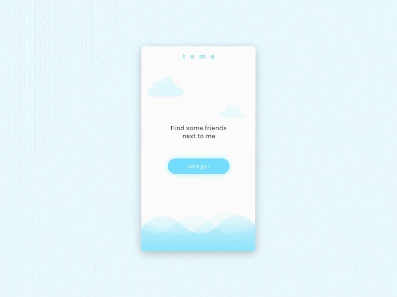 Messaging Concept App - Map & Messages screens by Clément Boissy on ...