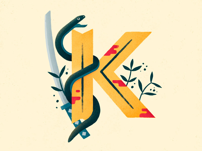 Kill Bill by Ana Campu on Dribbble