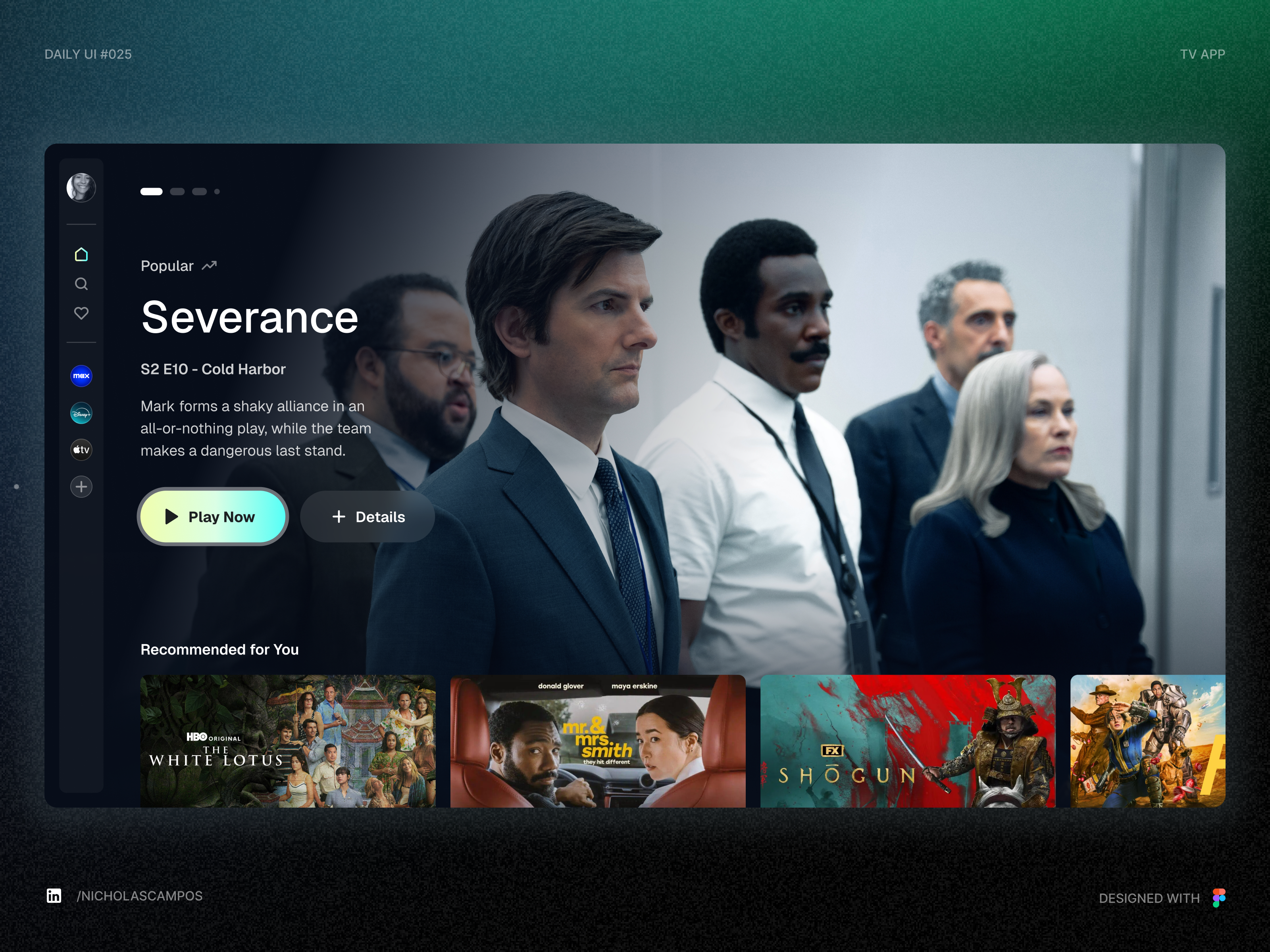 Browse thousands of Tv App Daily UI images for design inspiration ...