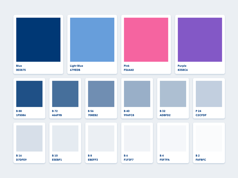 color palette by Ken Kerr | Dribbble