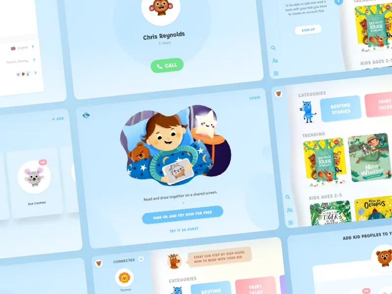 Browse thousands of Kids App images for design inspiration | Dribbble