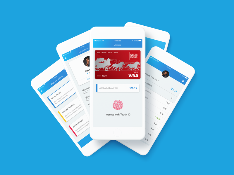 Easy Access App by Michael Kuhn on Dribbble