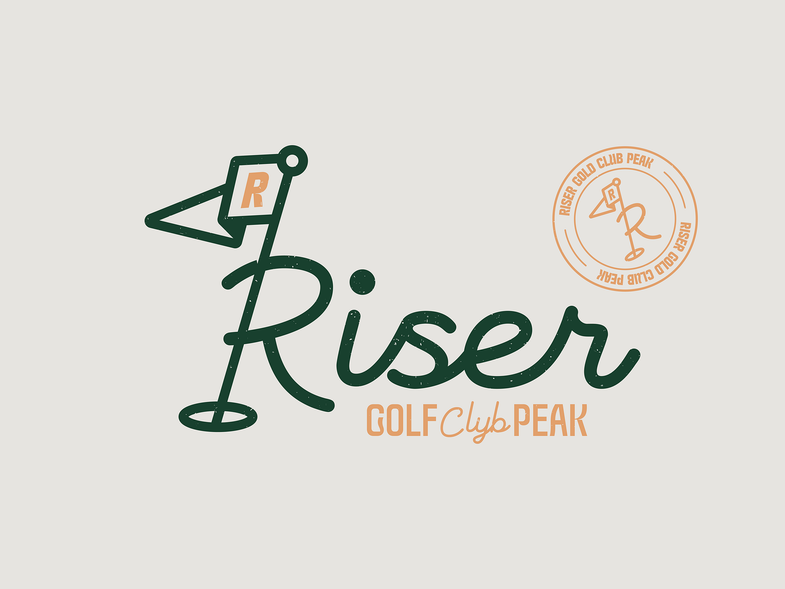 Riser Golf Club by mate kharchilava on Dribbble