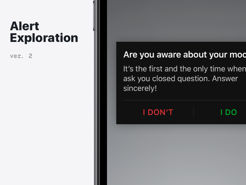 ℹ️ Mood Alert ver.2 by Alexander Vilinskyy on Dribbble