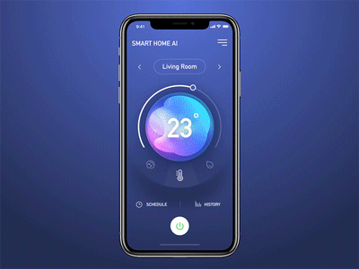 Smart Home AI by Mingg for Interactive Labs on Dribbble