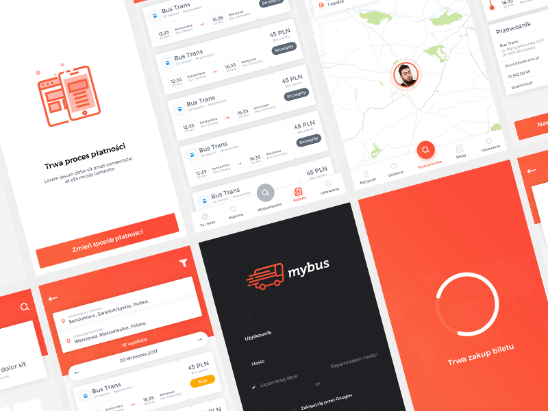 mybus APP by JCD on Dribbble