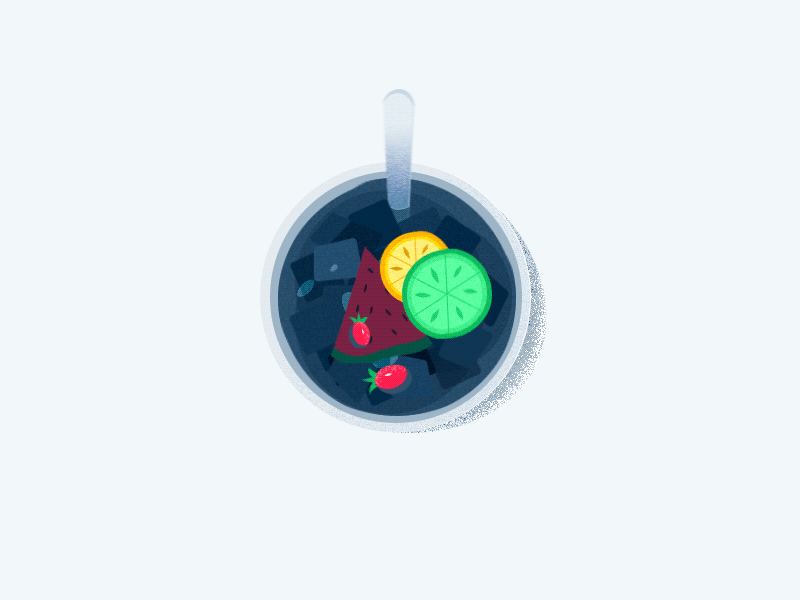Interesting animation by CPH4 on Dribbble