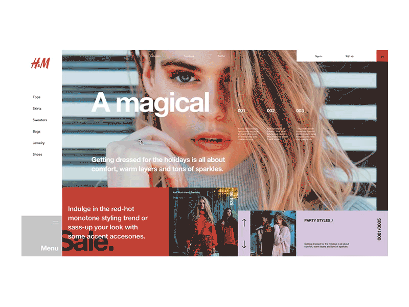 H&M Store Layout Concept - Animation by Addie Design Co. on Dribbble