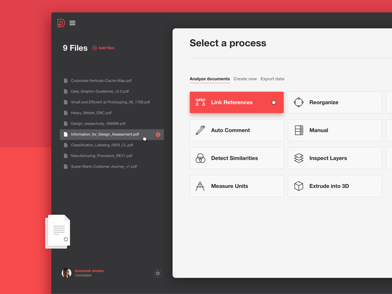 File Process by UX&I on Dribbble