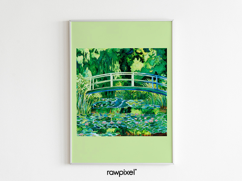 57 Pantone - The Water Lily Pond by mano.t for rawpixel on Dribbble
