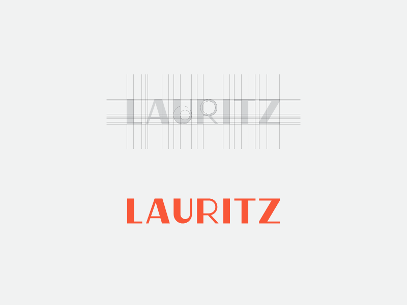 Lauritz Logo Grid by Kasparas Sipavičius on Dribbble