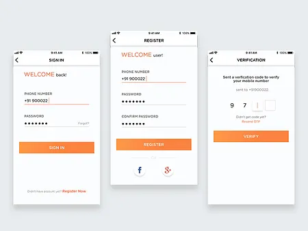 Otp Verification designs, themes, templates and downloadable graphic ...