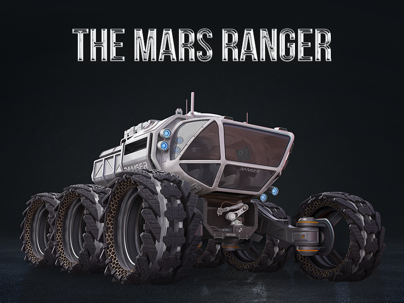 The Mars Ranger by Sam on Dribbble