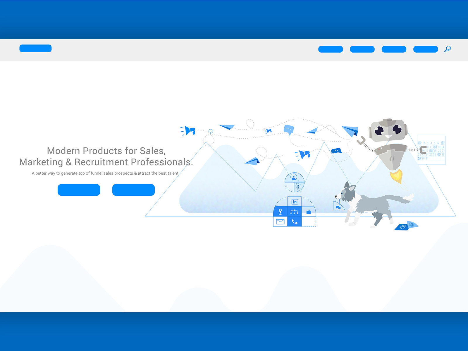 Hero Image Vector Illustration by Mica Andreea on Dribbble