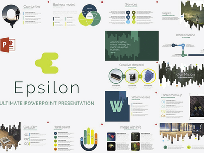 Free Powerpoint Template by dazzler software on Dribbble