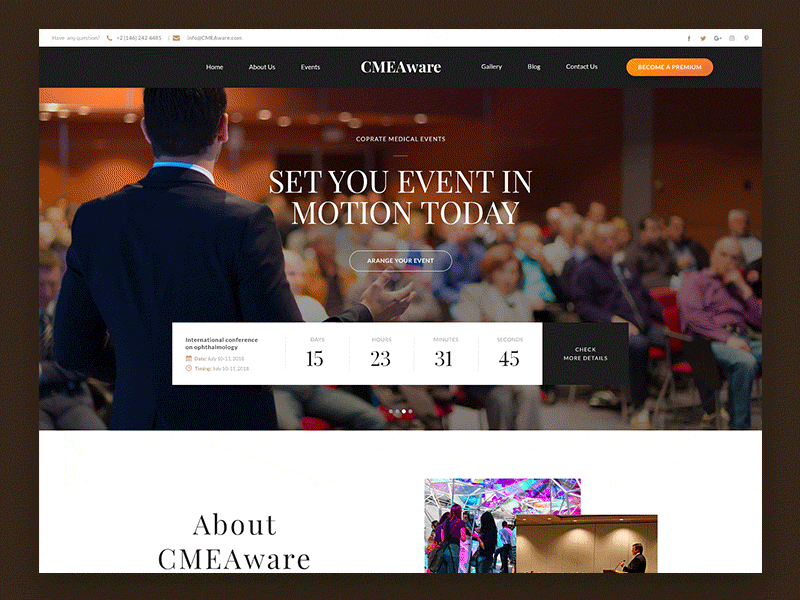 Conference Events Layout Design by Shakil Ali on Dribbble