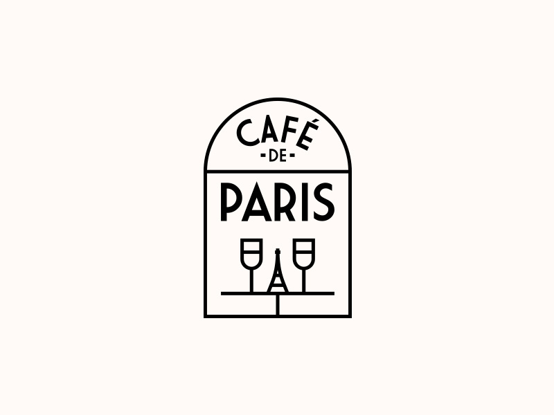 Parisian Cafe Logo 2,100+ Paris Cafe Sign Stock Photos, Pictures