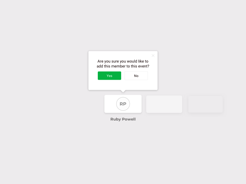 Pop Up UI Design by Ildiko Gaspar on Dribbble