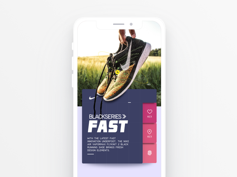 Nike Intro Slide By Pramod Kabadi On Dribbble
