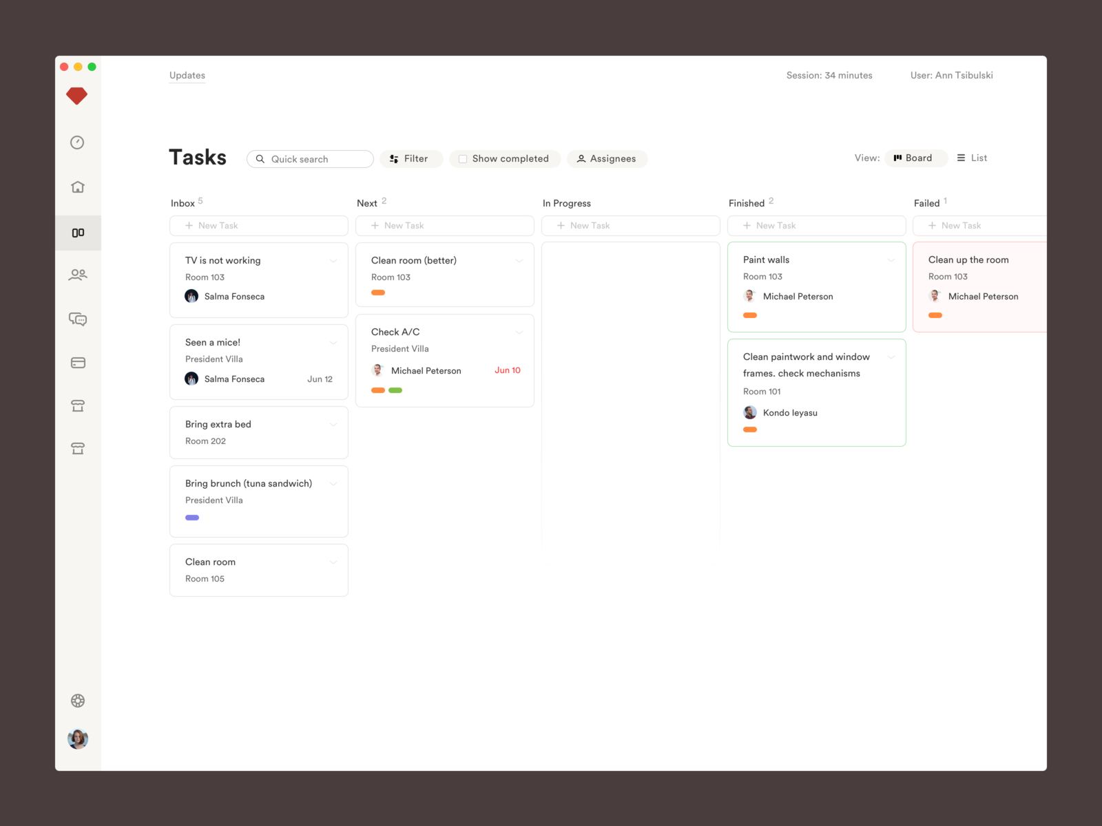 Task Management by Alex Tsibulski for Dopamine on Dribbble