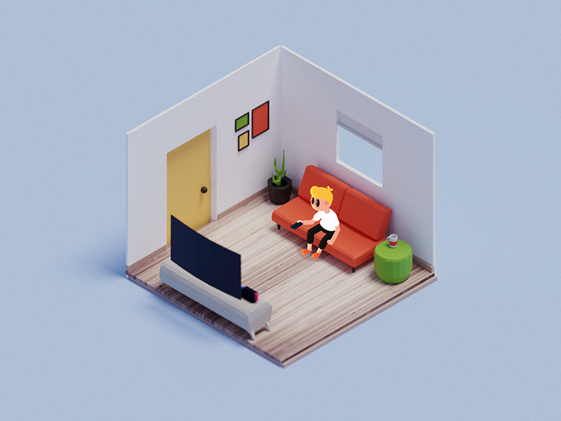 Game room by Nguyen Nhut on Dribbble