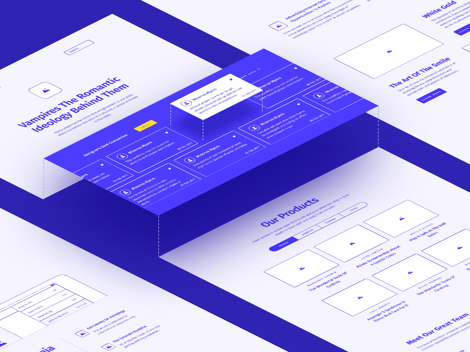 Method Wireframe Kit by Craftwork Studio for Craftwork on Dribbble