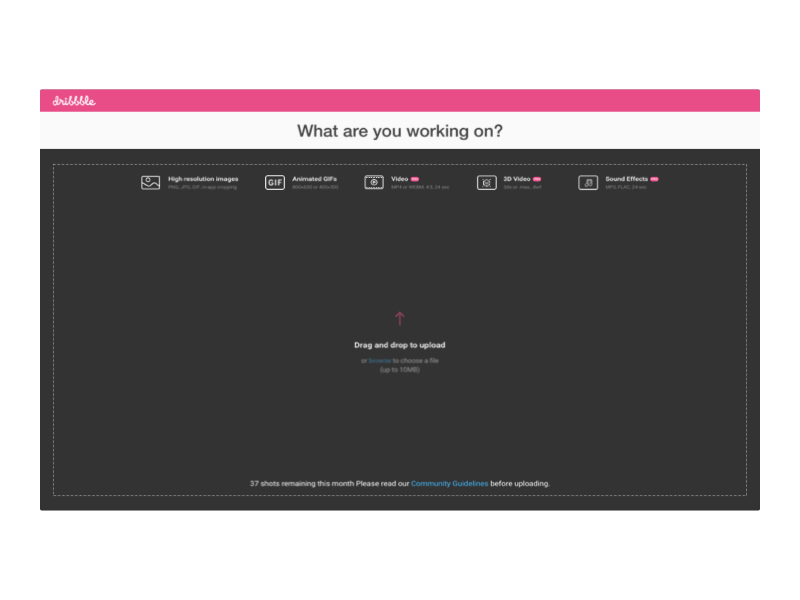 Browse thousands of Upload Screen images for design inspiration | Dribbble