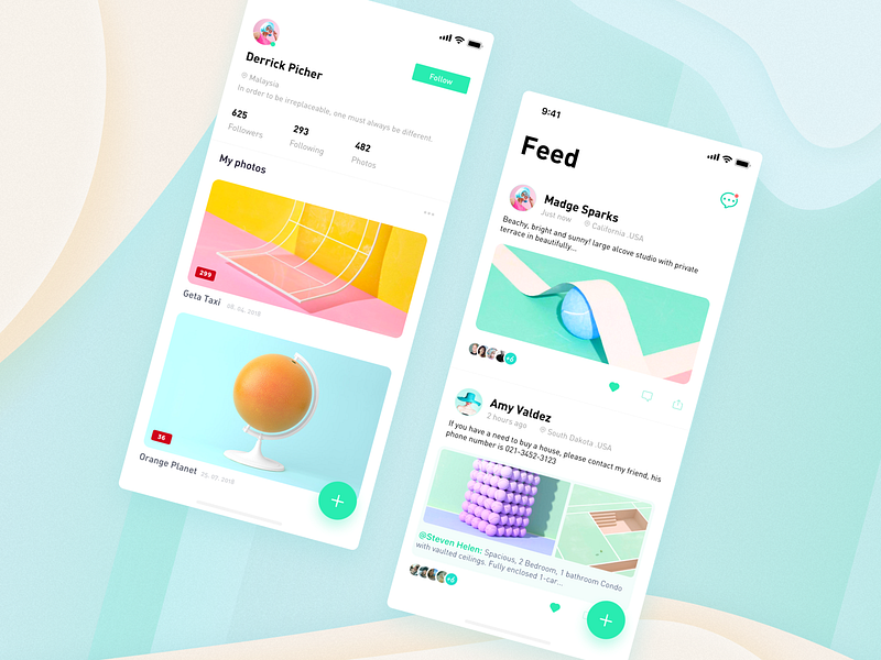 Follow-up design for the Album by ReeCHECK on Dribbble