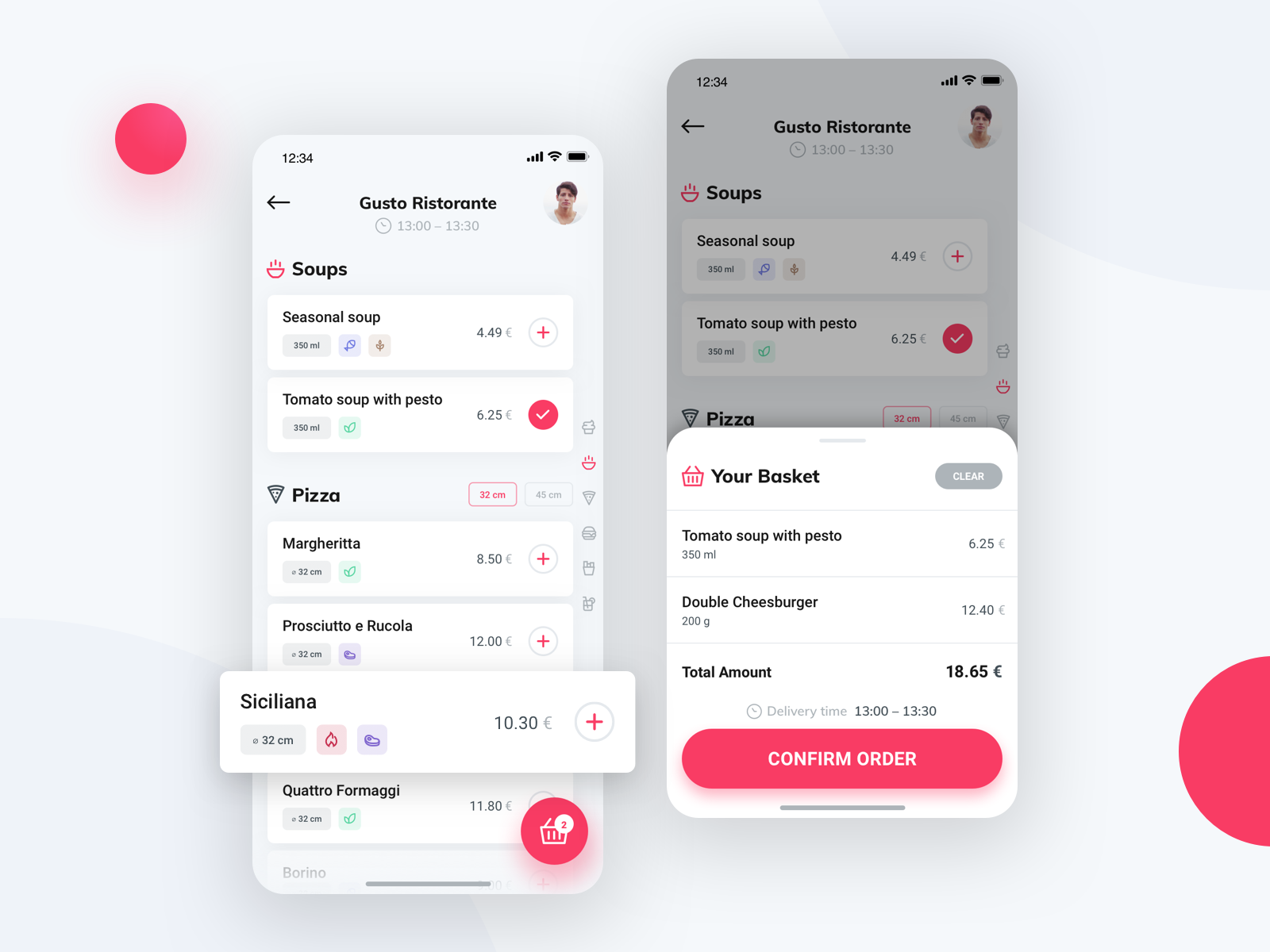 Lunching App – Menu & Order by Mateusz Przytuła for Netguru | B Corp ...