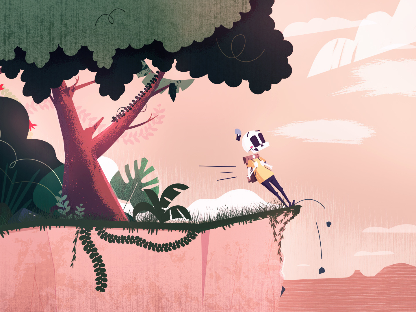 Skid animation still by Kirk! Wallace on Dribbble