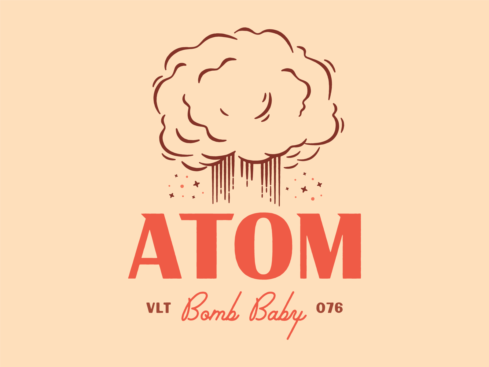 Atom Bomb Baby by Tyler DeHague on Dribbble