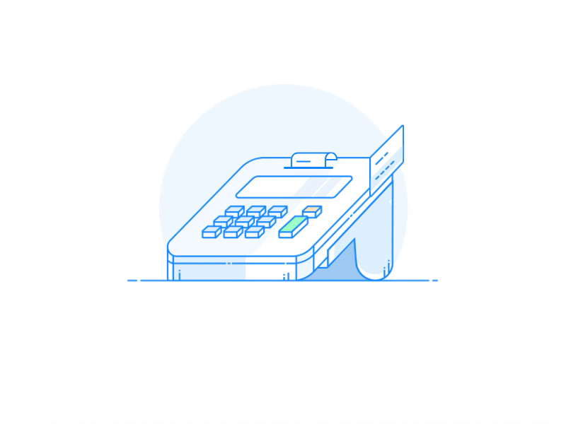 PoS Animation with Credit Card by Mertcan Esmergül on Dribbble