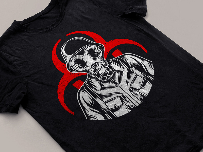Gas Mask Soldier Logo by Alberto Bernabe on Dribbble