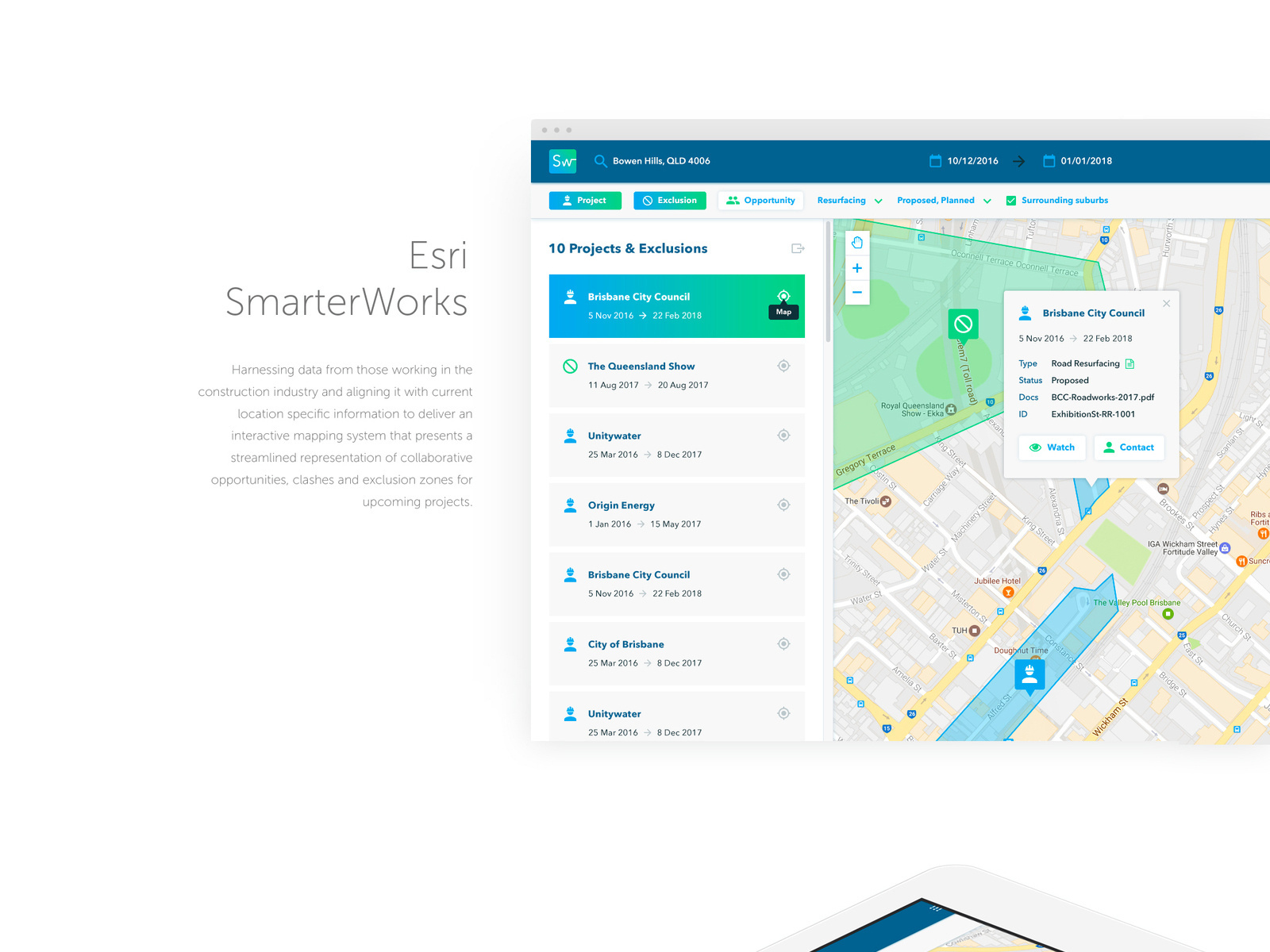 Esri Smarterworks by Aaron Lepik on Dribbble
