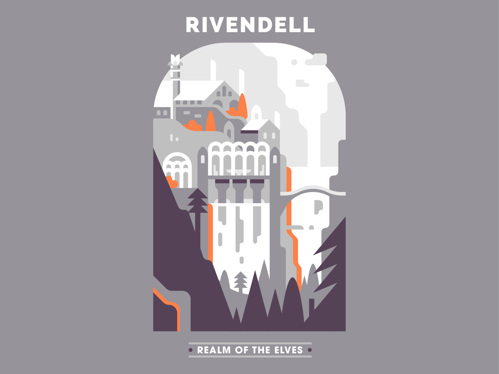 Rivendell by Greg Manning | Ether Potion on Dribbble