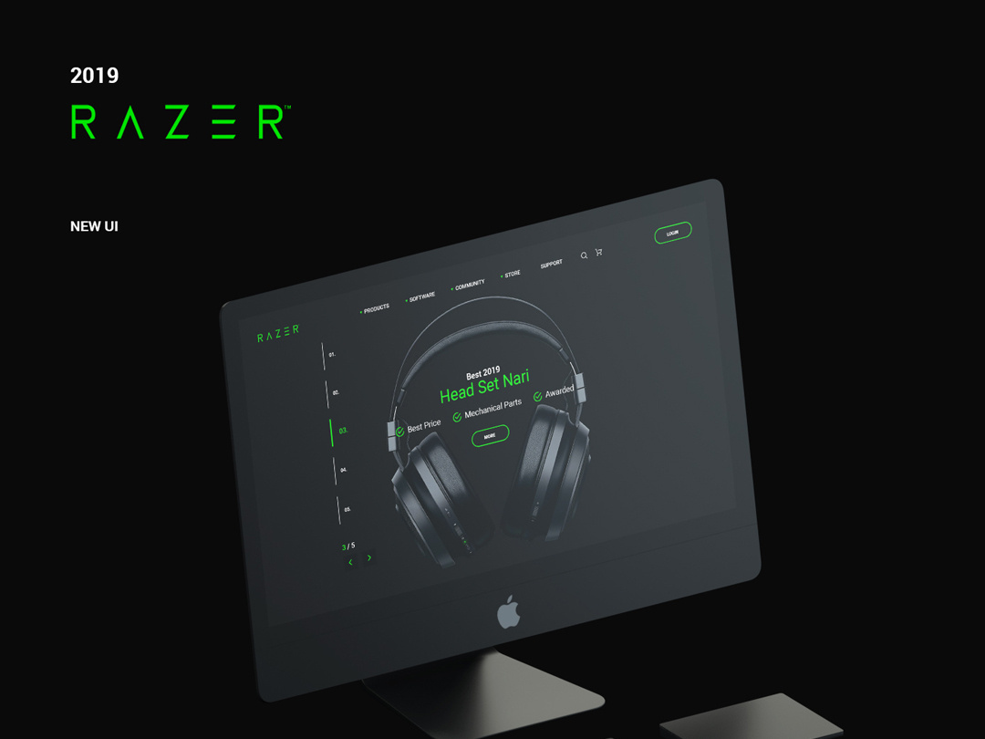 Razer Shot 2 by Bostan Florin on Dribbble