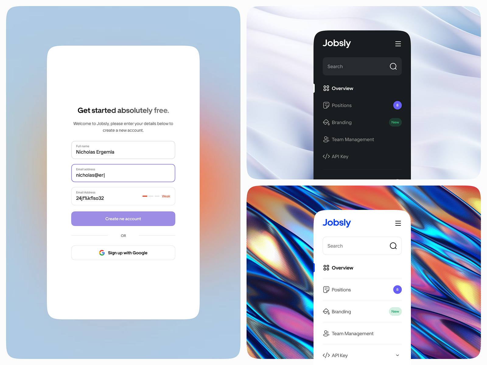 Jobsly UI Components by Nicholas Ergemla for Awsmd on Dribbble Jobsly UI Components by Nicholas Ergemla for Awsmd on Dribbble