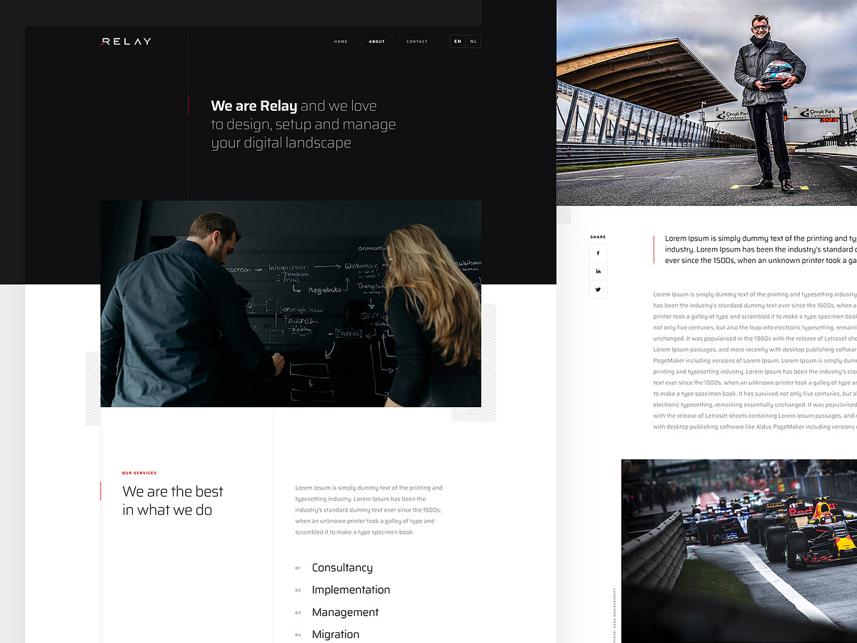 More screens Relay by Rens Bruinekreeft for Gravity on Dribbble