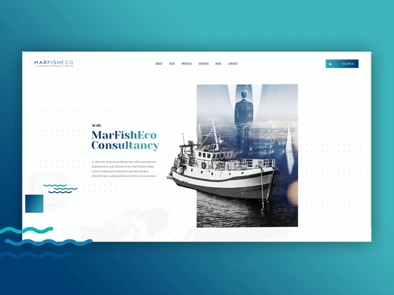 Displacement map image animation by RISE2 Studio on Dribbble
