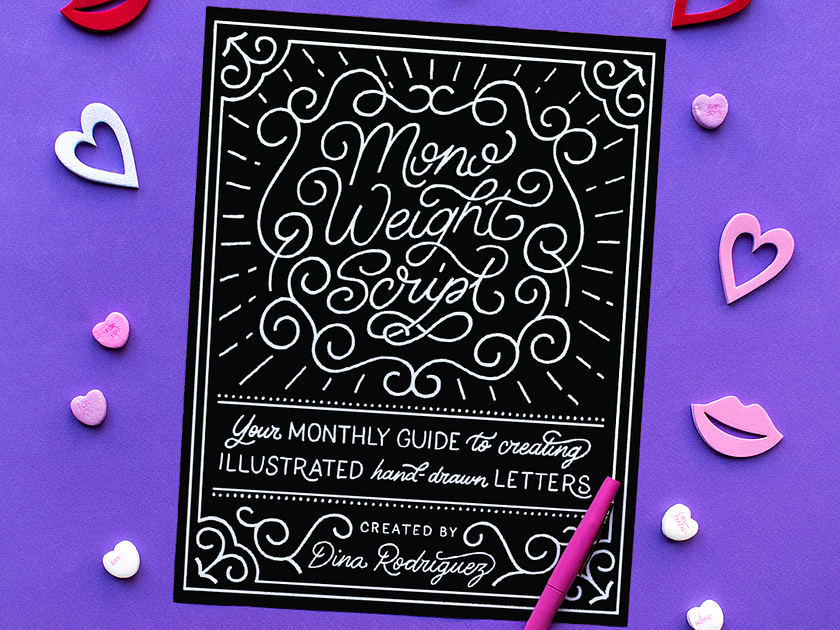 Monoweight Script Bundle by Dina Rodriguez on Dribbble
