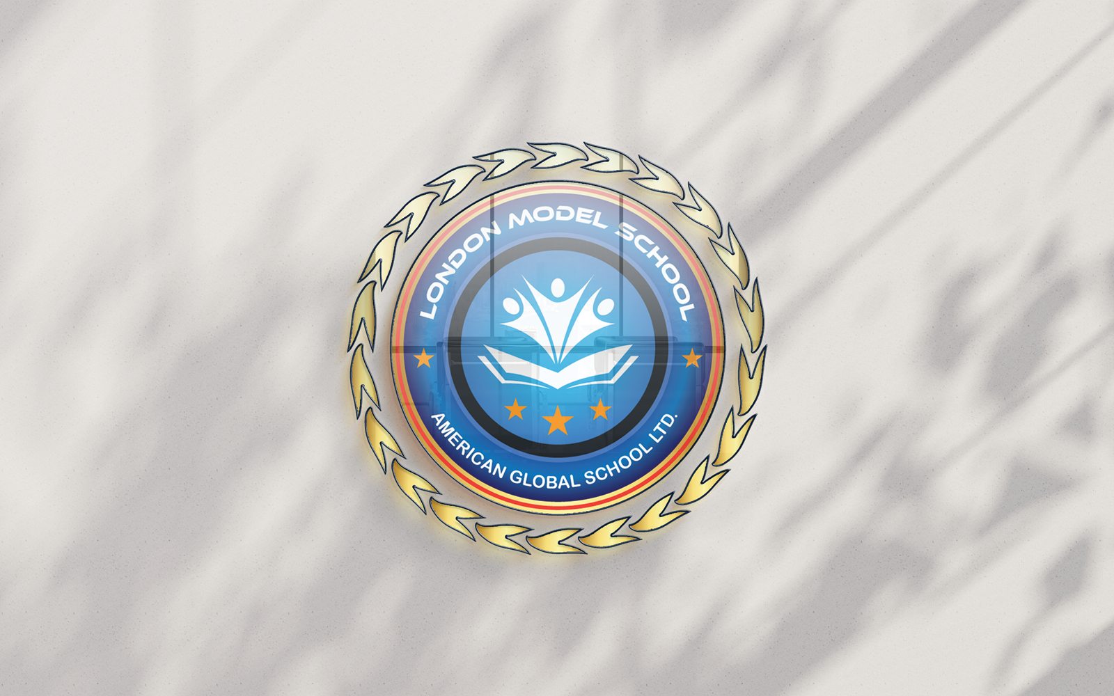 London Model School Logo Design by shahidul on Dribbble