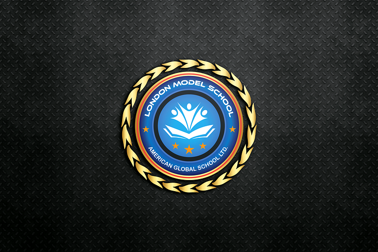 London Model School Logo Design by shahidul on Dribbble